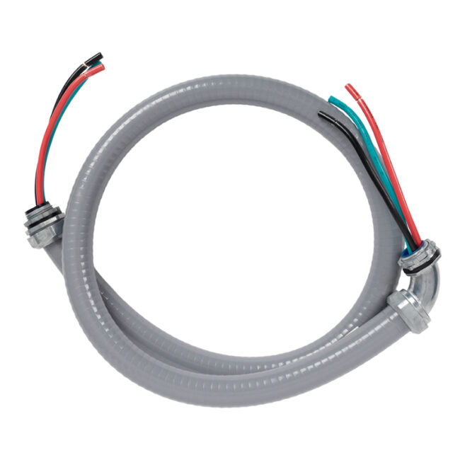 1/2 in x 4 ft Metallic AC Whip – Breeze33
