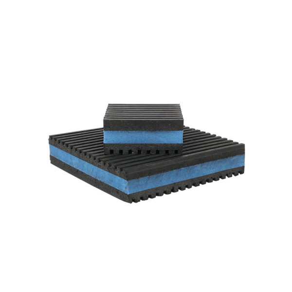 Anti-Vibration Pad Rubber Foam 4 x 4 x 7/8 – Breeze33