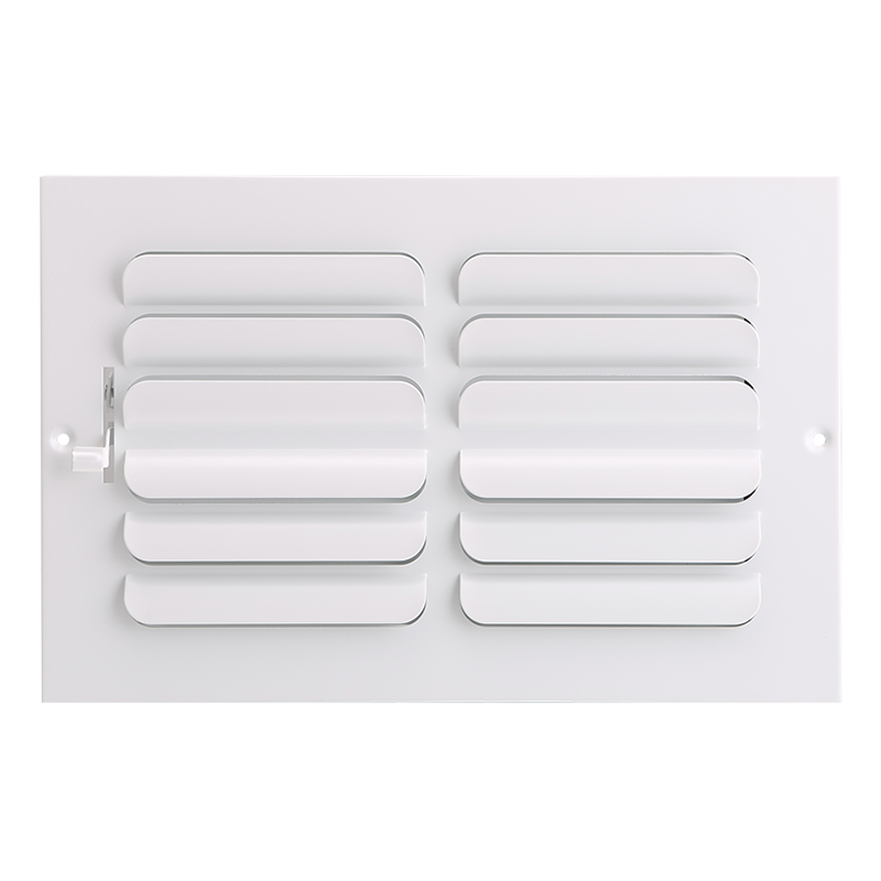 10in x 4in Curved Blade Register 2-Way Metal Lever – Breeze33